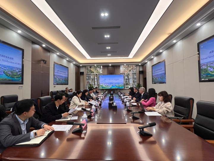 英国牛津布鲁克斯大学副校长Sean Mackney教授一行来访我校-成都理工大学国际教育学院 成都理工大学牛津布鲁克斯学院