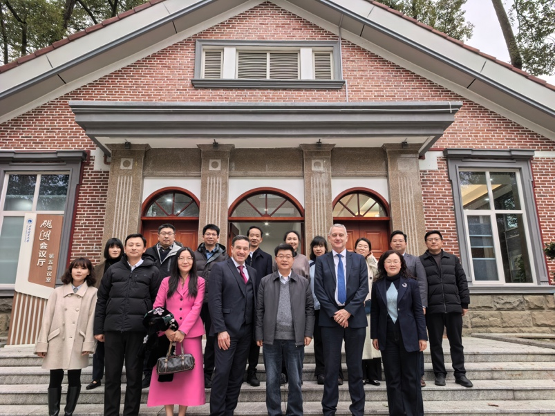 英国牛津布鲁克斯大学副校长Sean Mackney教授一行来访我校-成都理工大学国际教育学院 成都理工大学牛津布鲁克斯学院